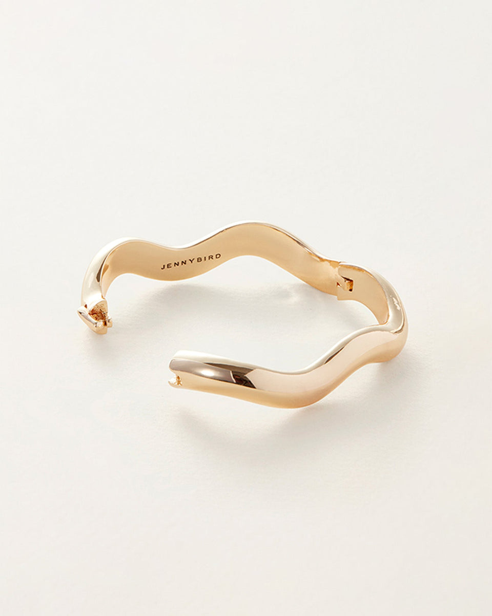 Jenny Bird - Ola Bangle - High Polish Gold – Jones & Daughters