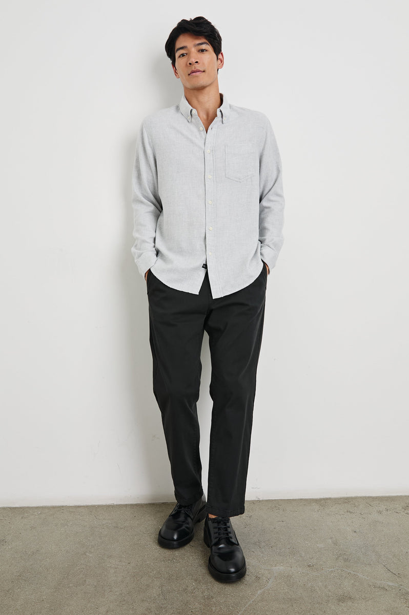 Rails - Runson Shirt - Heather Grey – Jones & Daughters