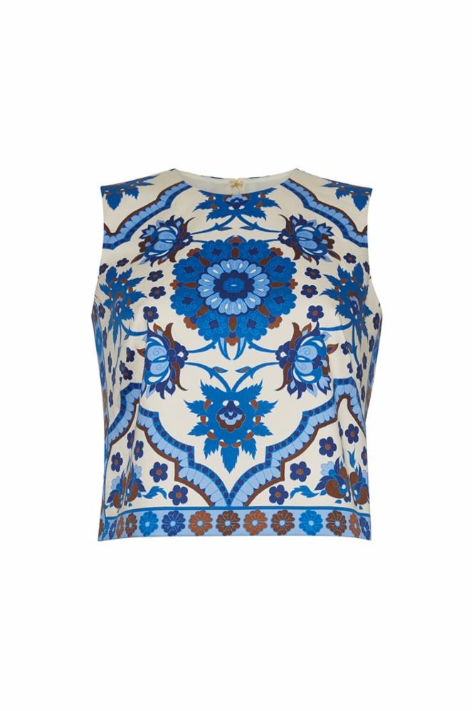 Cara Cara - Mackenzie Top - Mystic Blue – Jones & Daughters