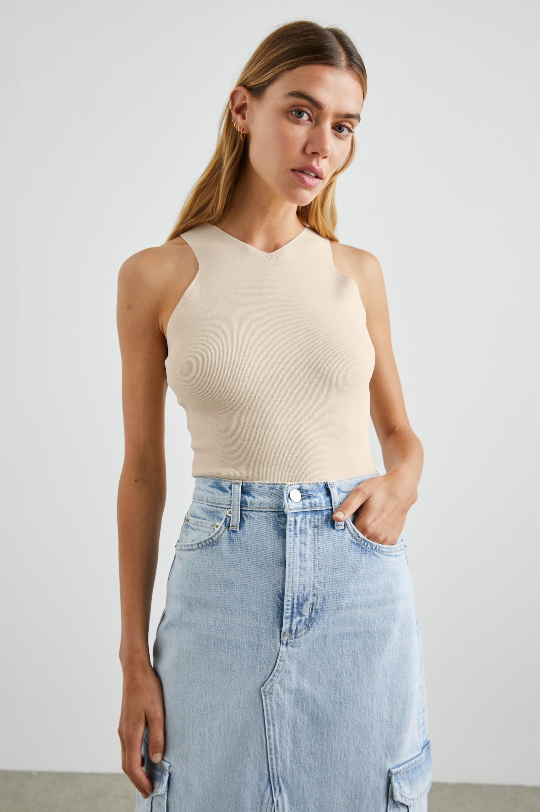 Rails - Ally Tank Top - Ivory – Jones & Daughters