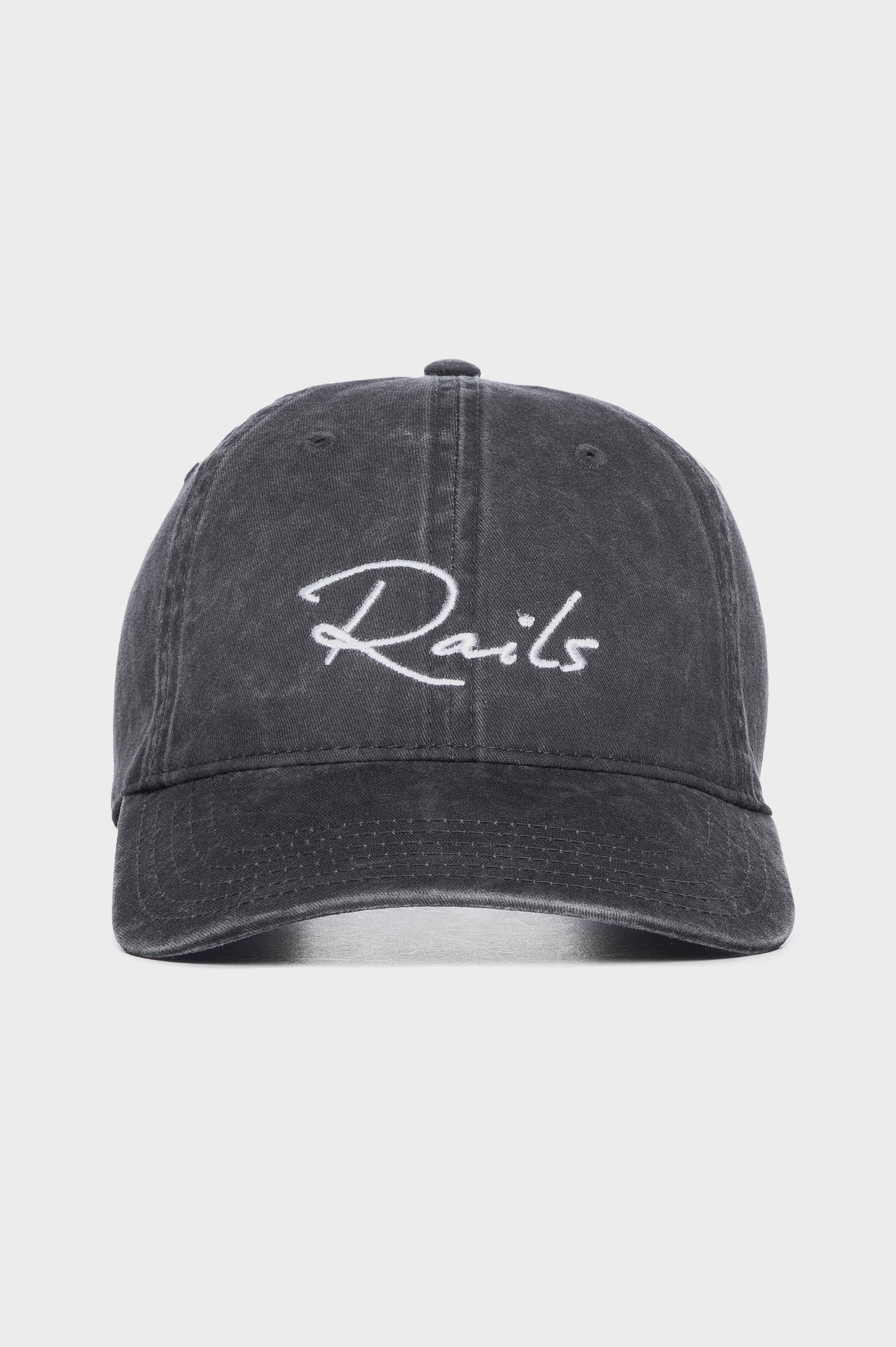 Rails - Anniversary Baseball Cap - Washed Black – Jones & Daughters