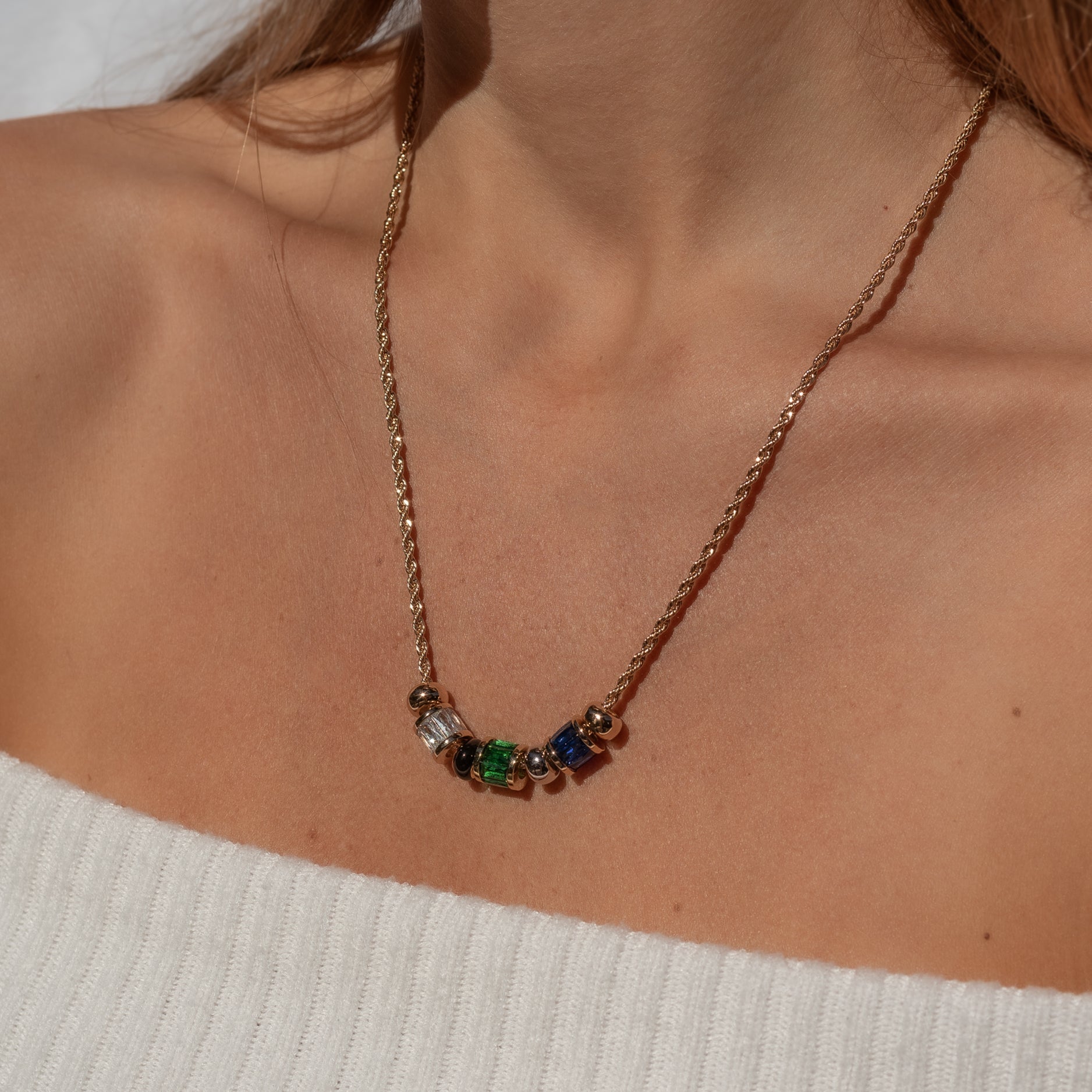 Dalí Green Necklace – Jones & Daughters