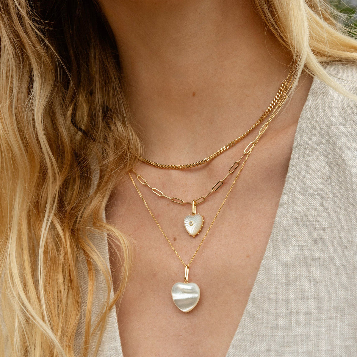 Gemma Mother Of Pearl Necklace – Jones & Daughters