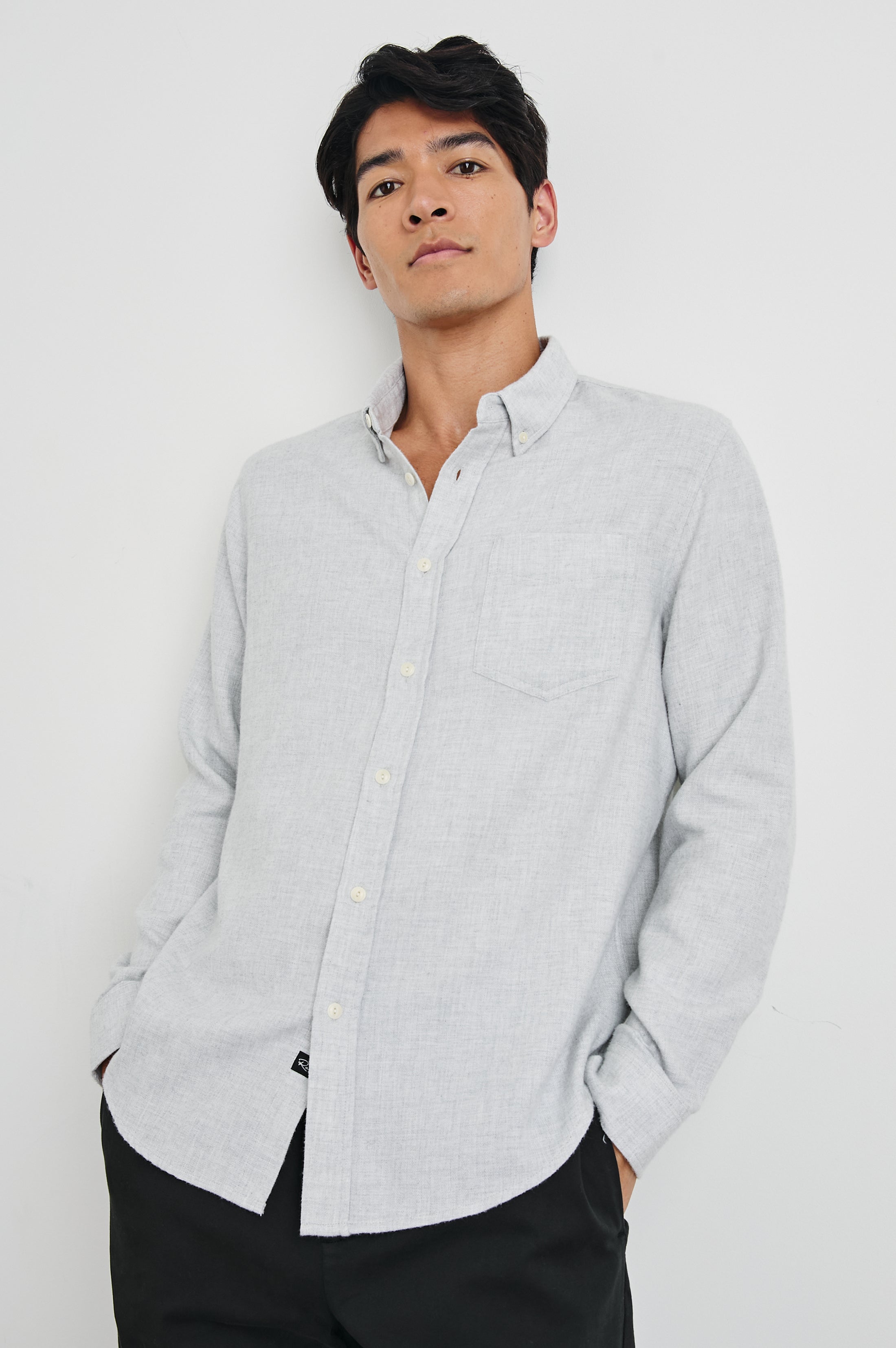 Rails - Runson Shirt - Heather Grey – Jones & Daughters