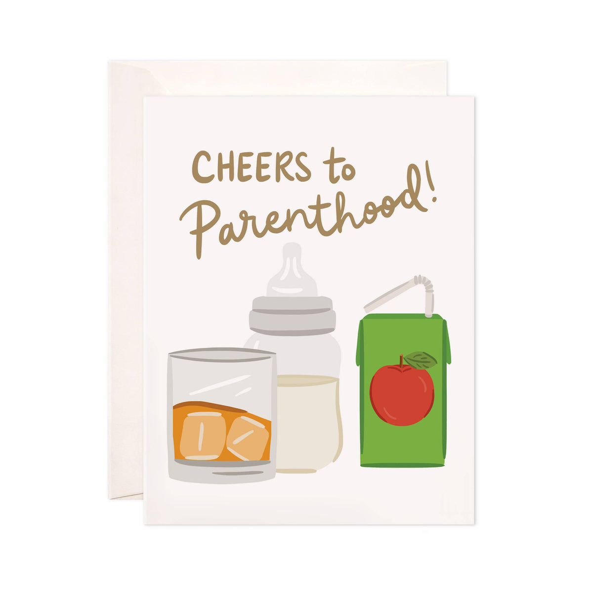 Cheers to Parenthood Card – Jones & Daughters