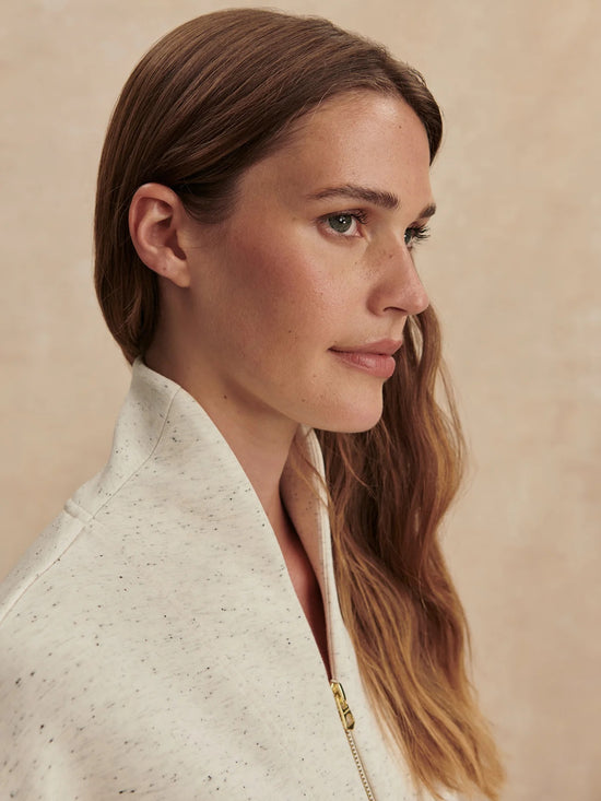 Varely - Davidson Sweat - Ivory Marl Fleck – Jones & Daughters