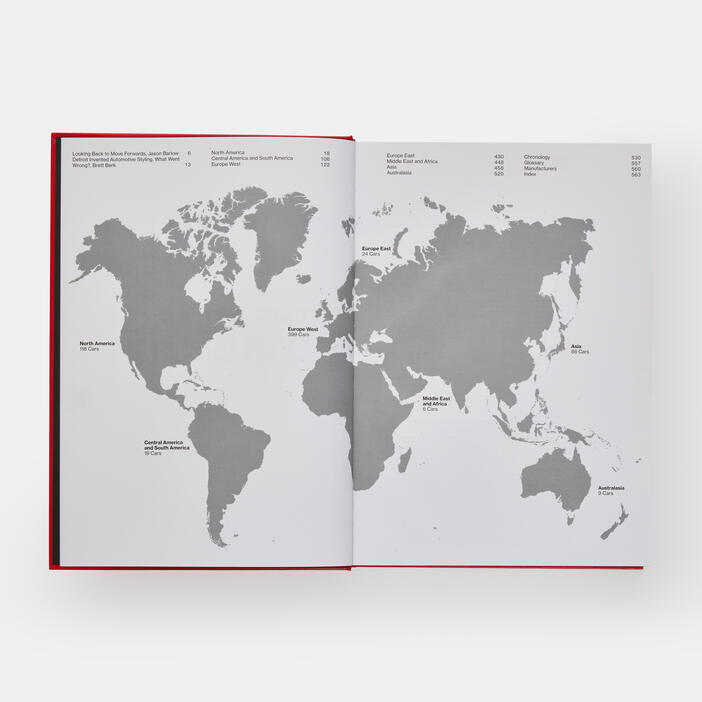 The Atlas of Car Design: The World's Most Iconic Cars (Rally Red Editi ...