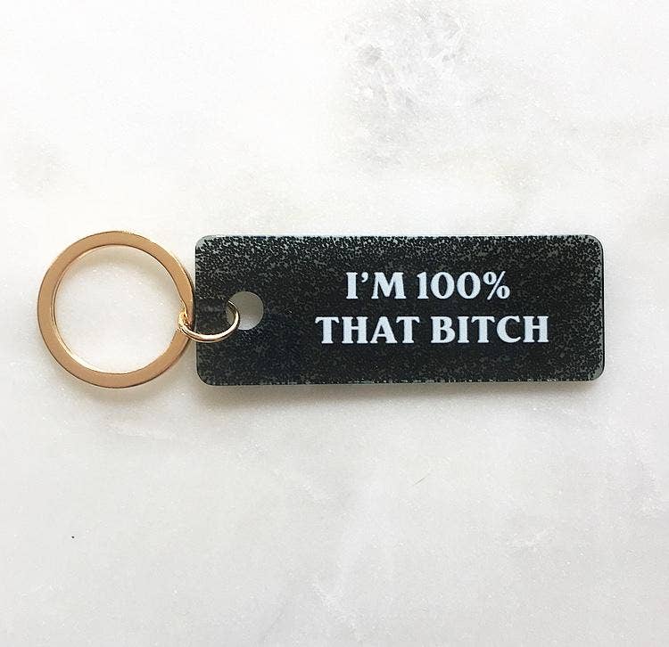 100% Key Tag – Jones & Daughters